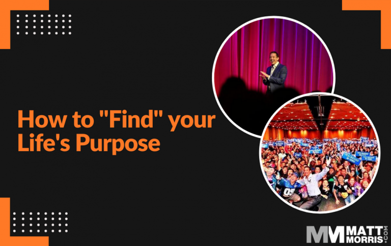 Questions to Ask Yourself to Create your Life's Purpose | Matt Morris